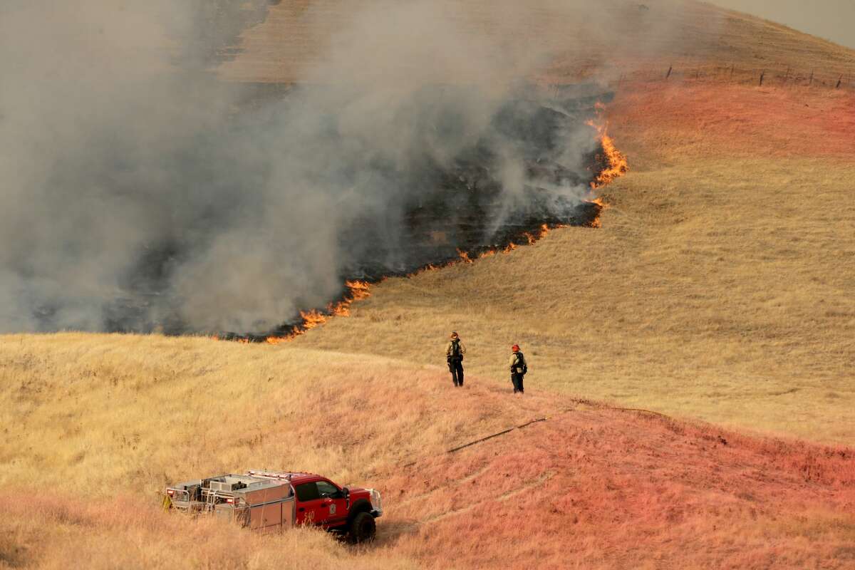 LNU Lightning Complex up to 21% containment ahead of high wind event