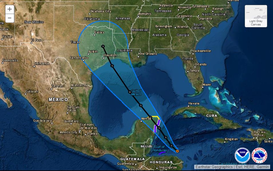 Tropical Depression 14 expected to become a hurricane before landfall ...