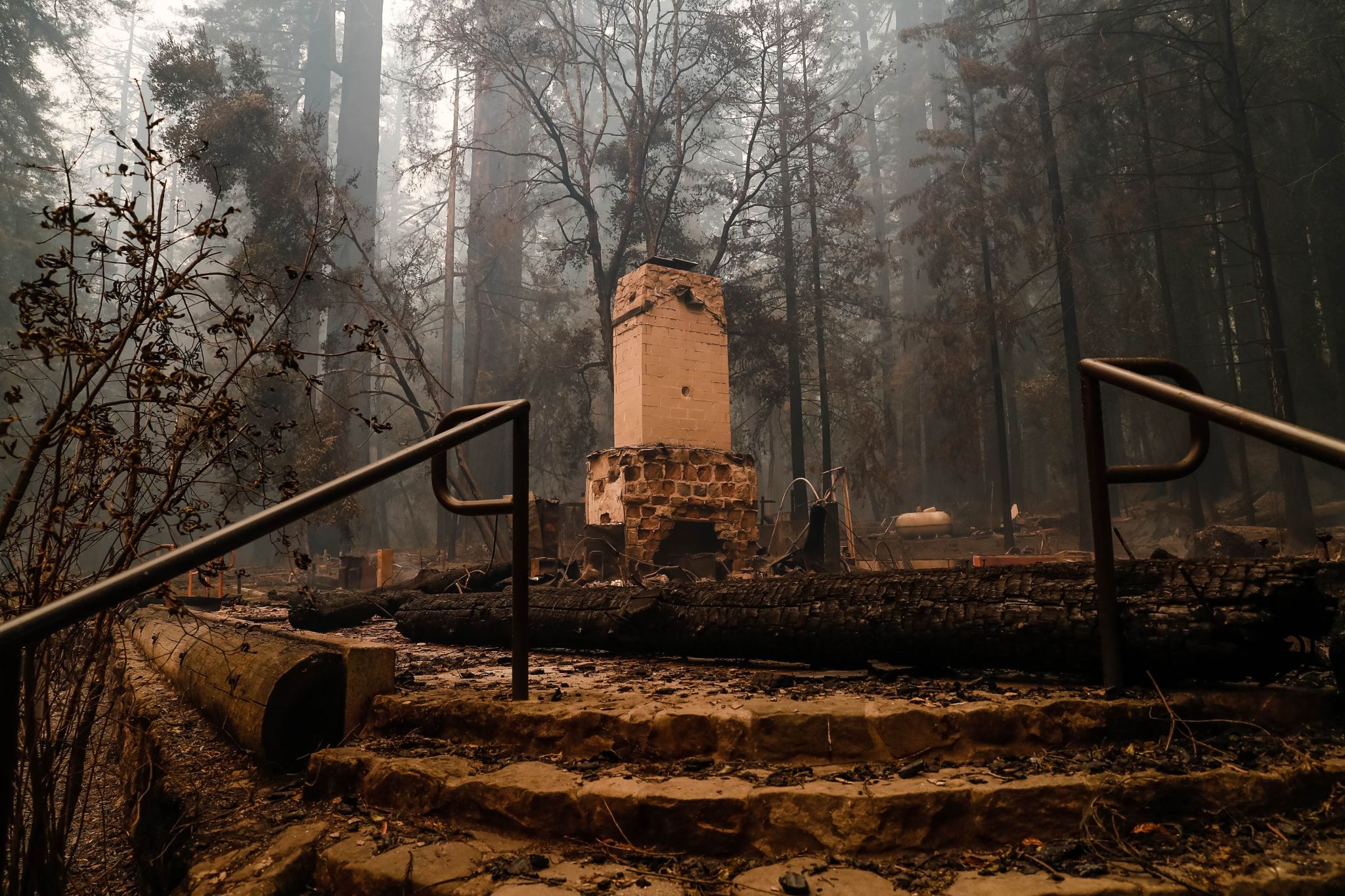New photos show the extent of the destruction inside California's ...