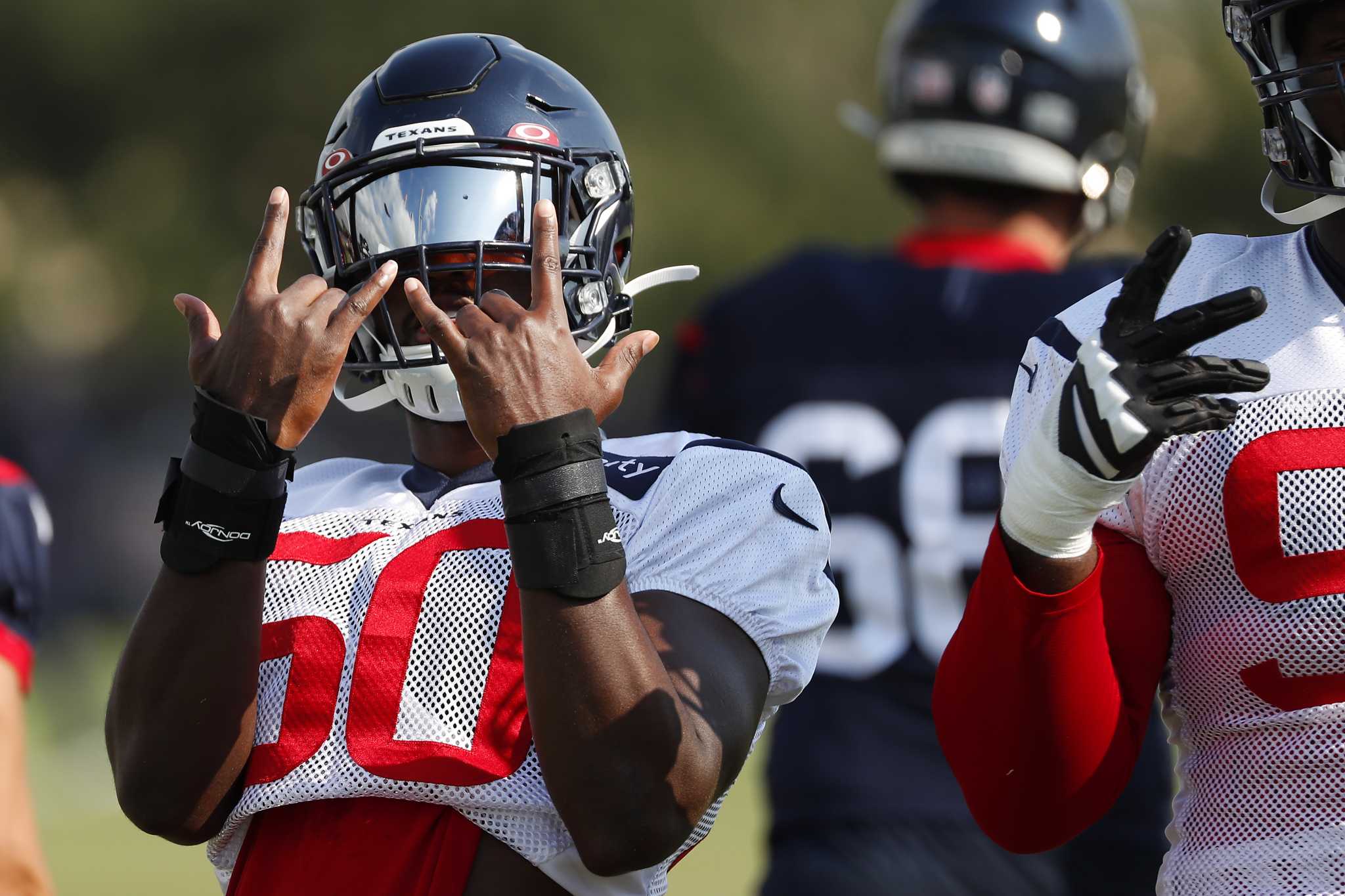 Ex-Texans LB Tyrell Adams led team in performance-based pay