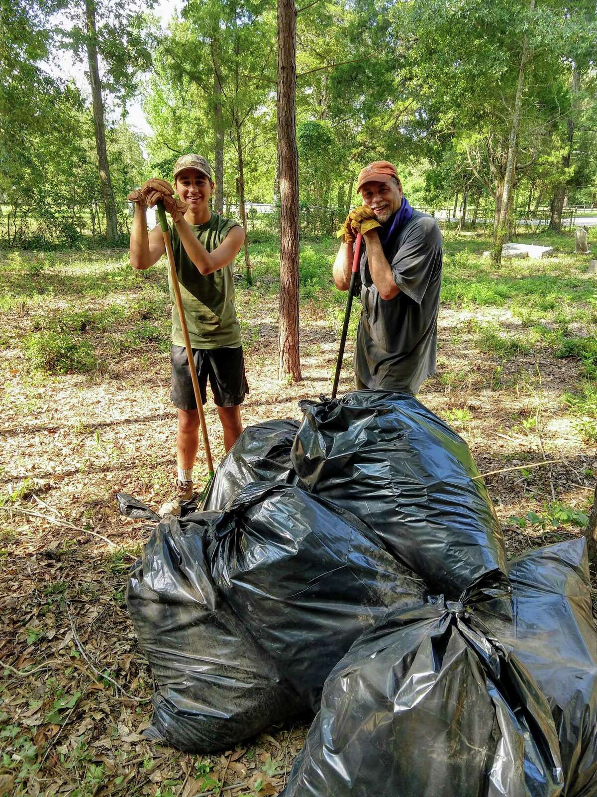 Eagle Scout project supports restoration of Conroe Community Cemetery