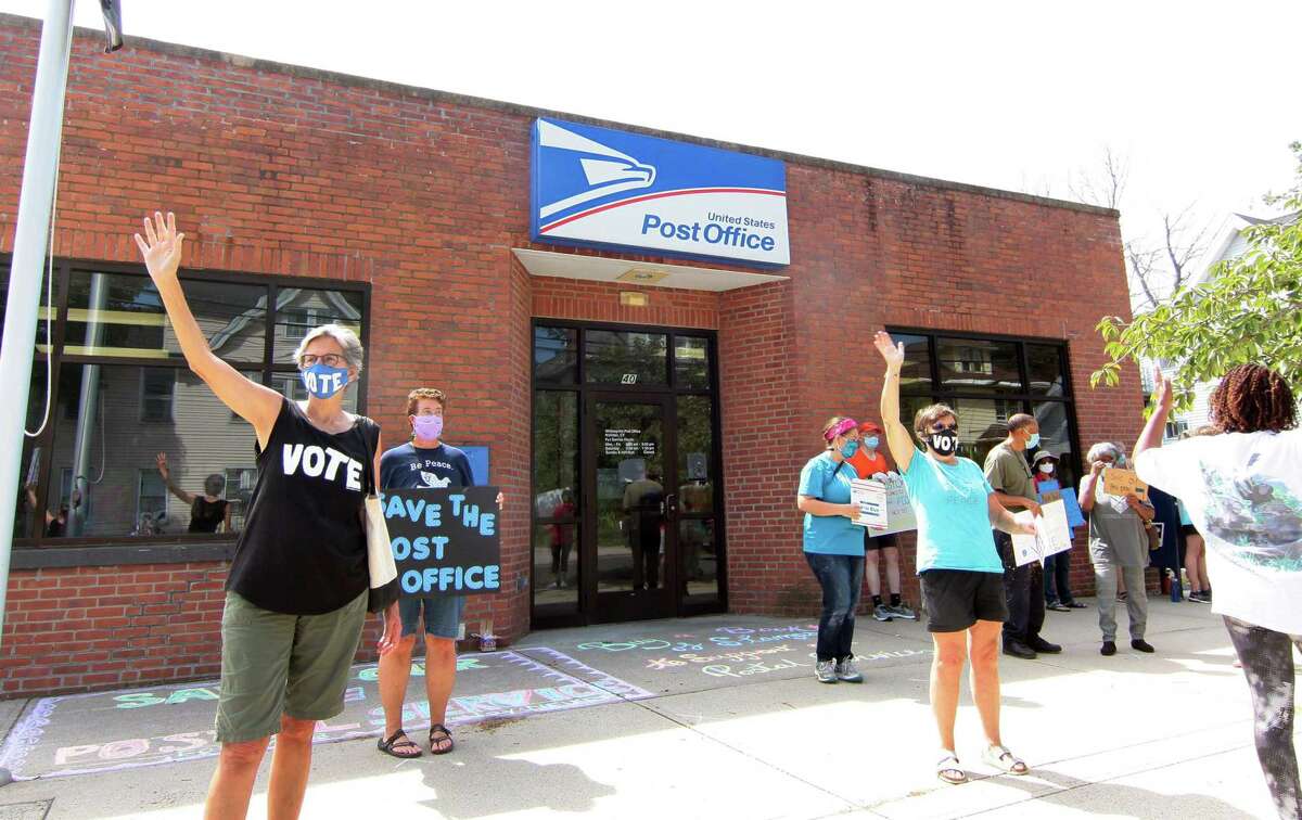 ‘This is dangerous’: CT residents rally to defend against USPS ‘attack’