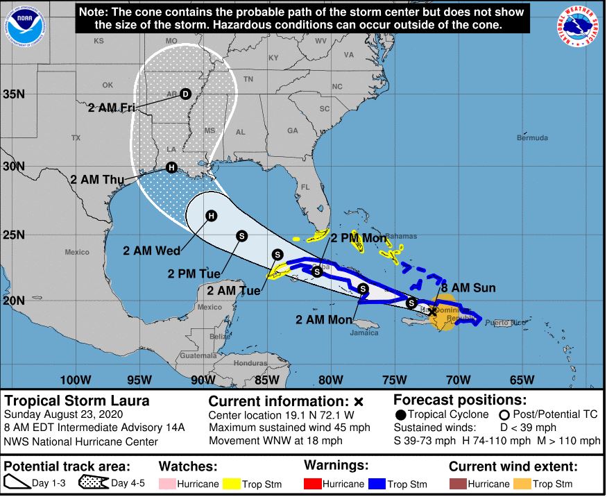 County judge, governor issue disaster declarations as storm paths shift ...