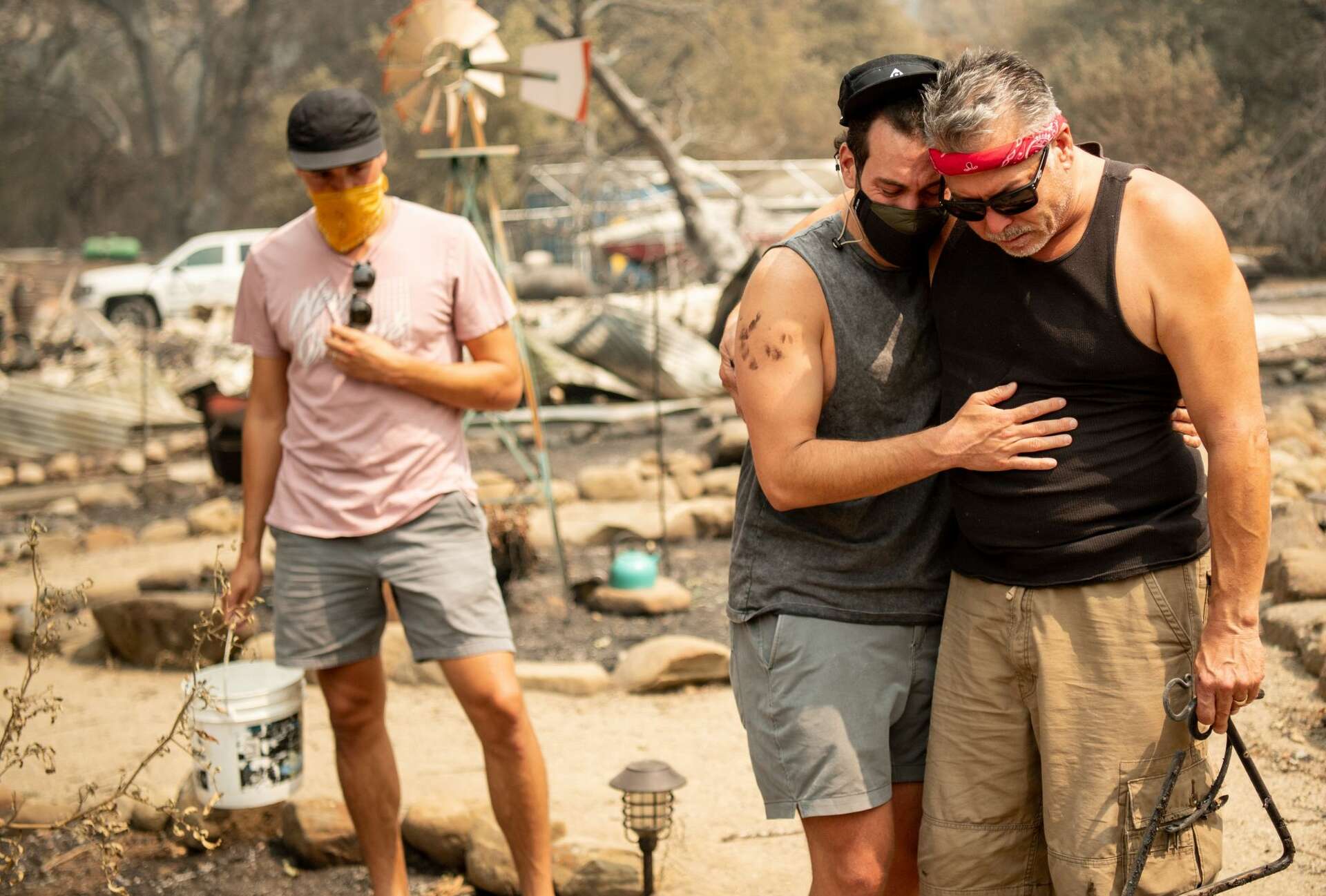 Crews on LNU Complex fires catch a break as red flag warning expires early