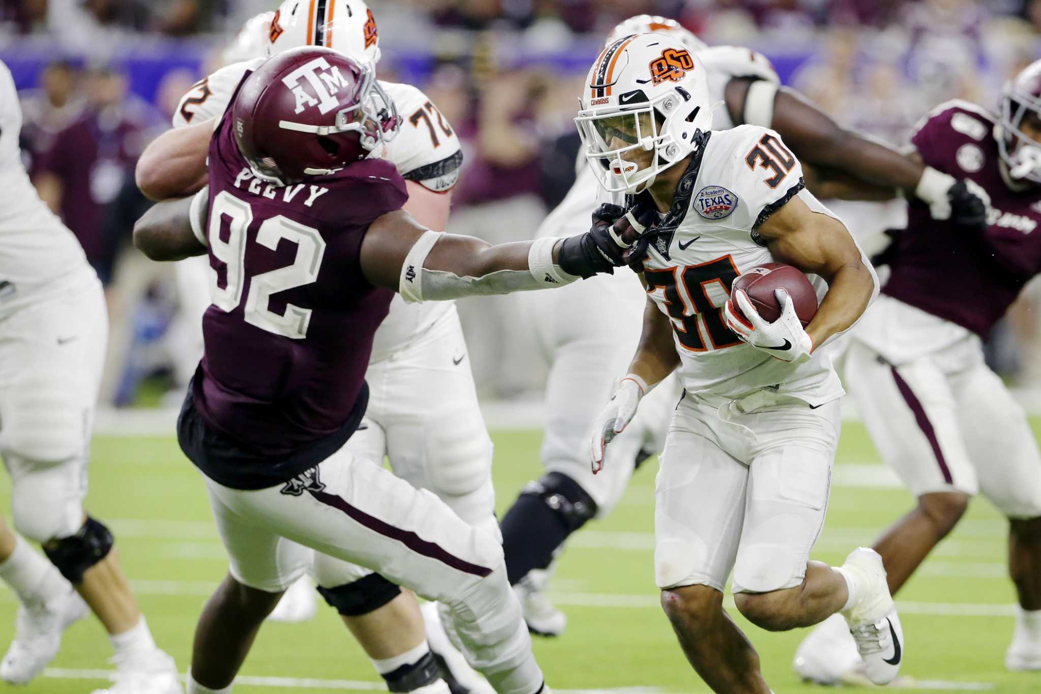 Jayden Peevy grows into football role at Texas A&M