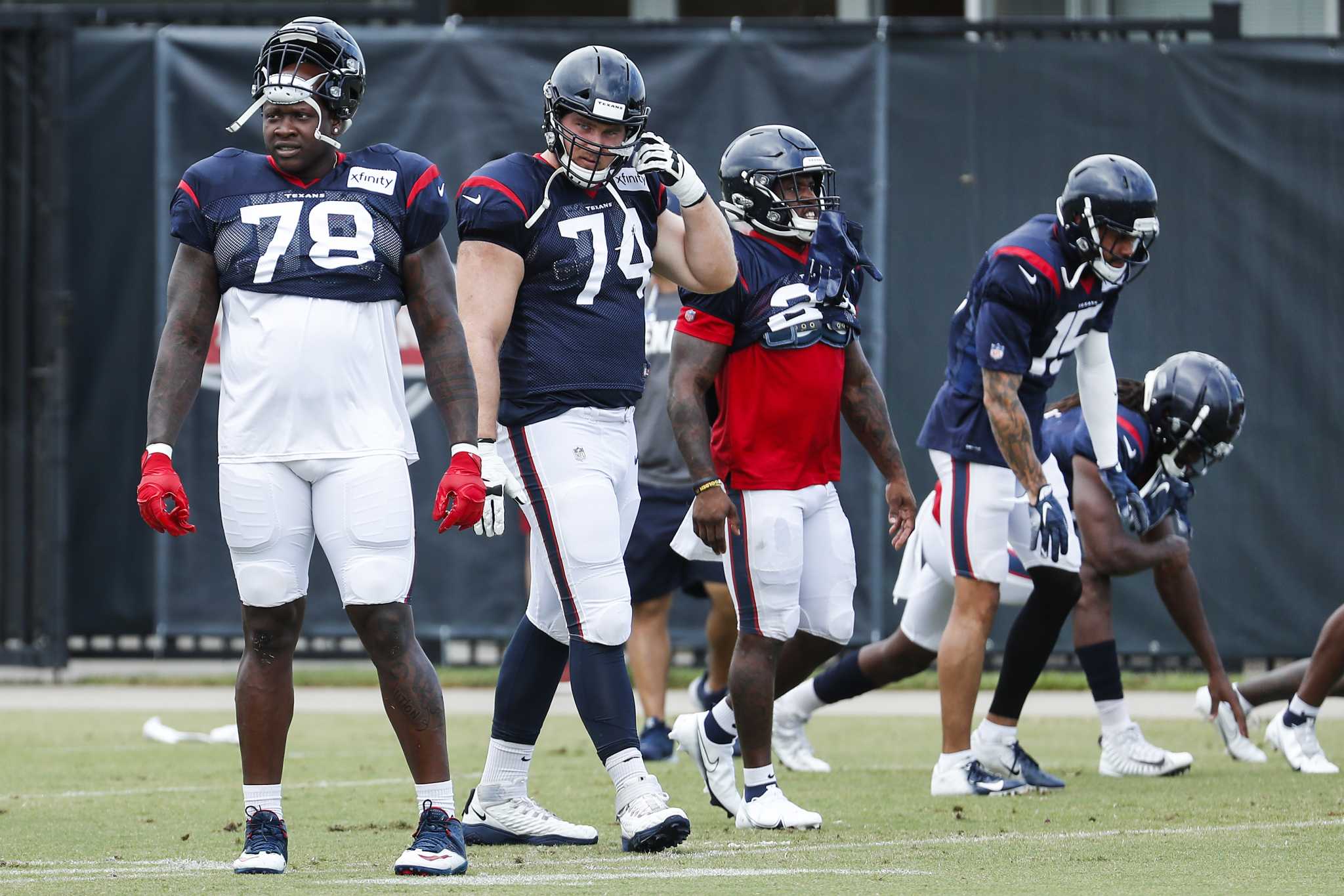 Texans see a lot of growth from guard Max Scharping