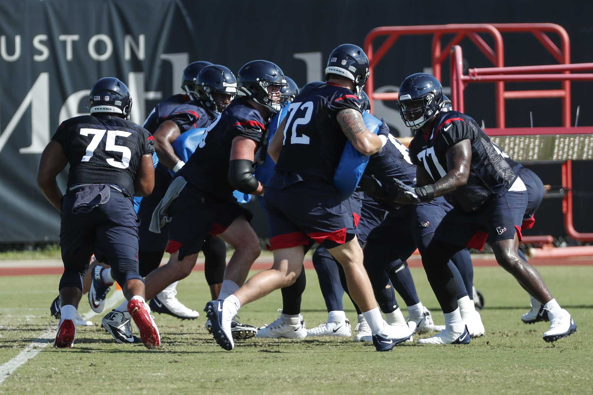 Aug. 25: Texans training camp