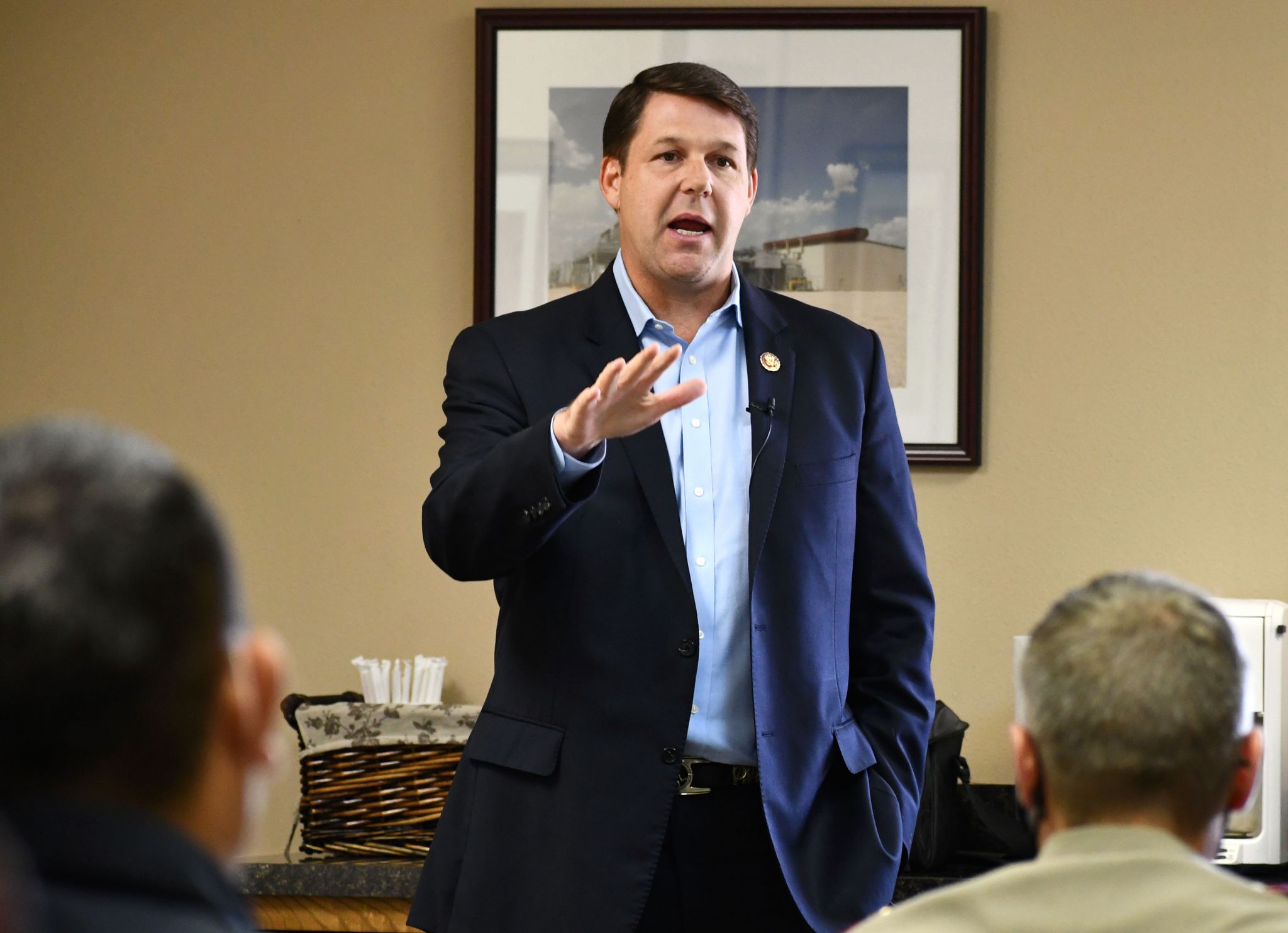 Photo Gallery: Jodey Arrington visits Plainview, speaks with local police