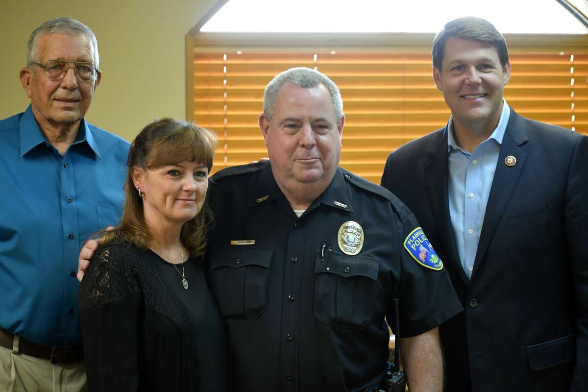 Photo Gallery: Jodey Arrington visits Plainview, speaks with local police