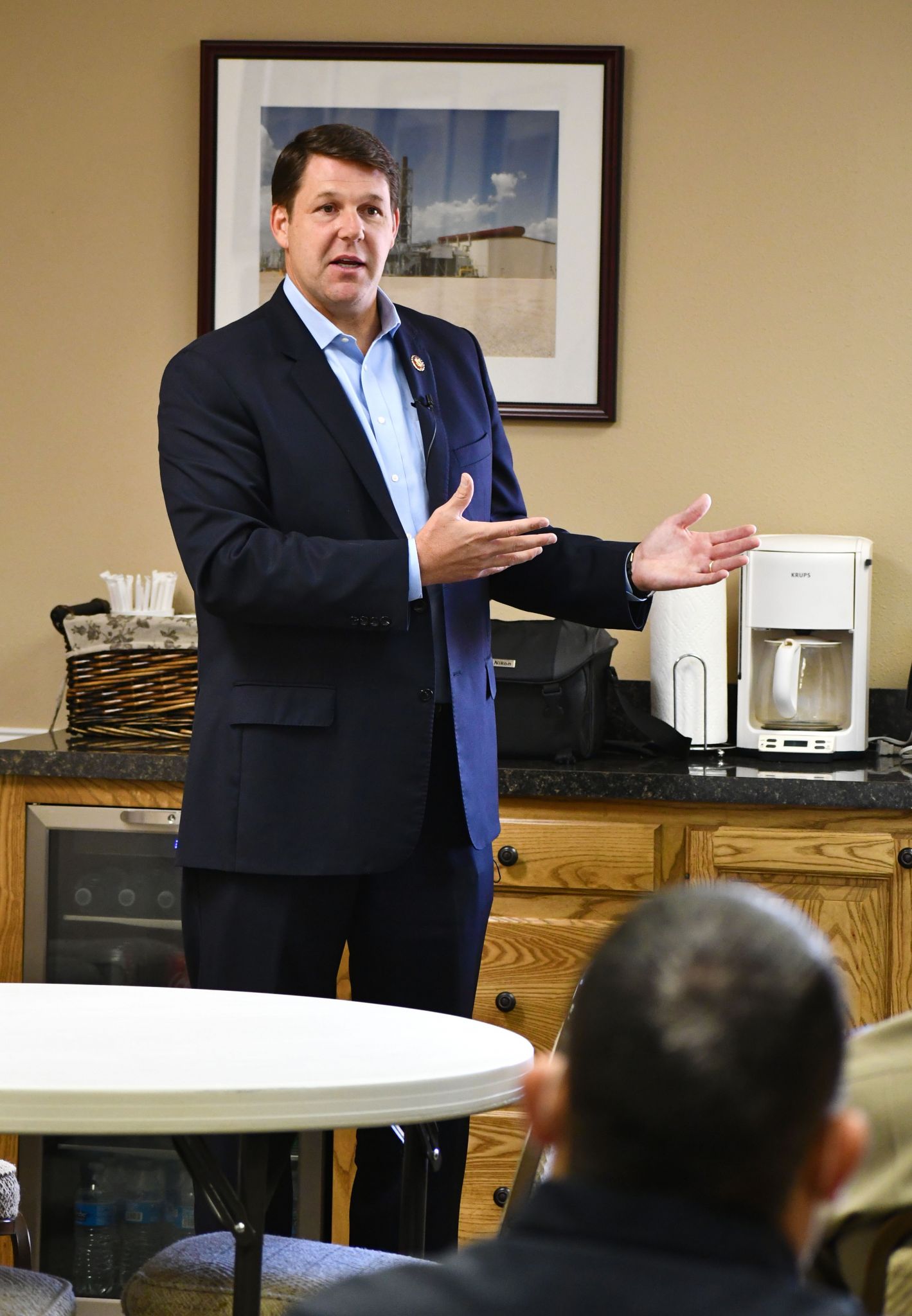 Arrington announces re-election efforts