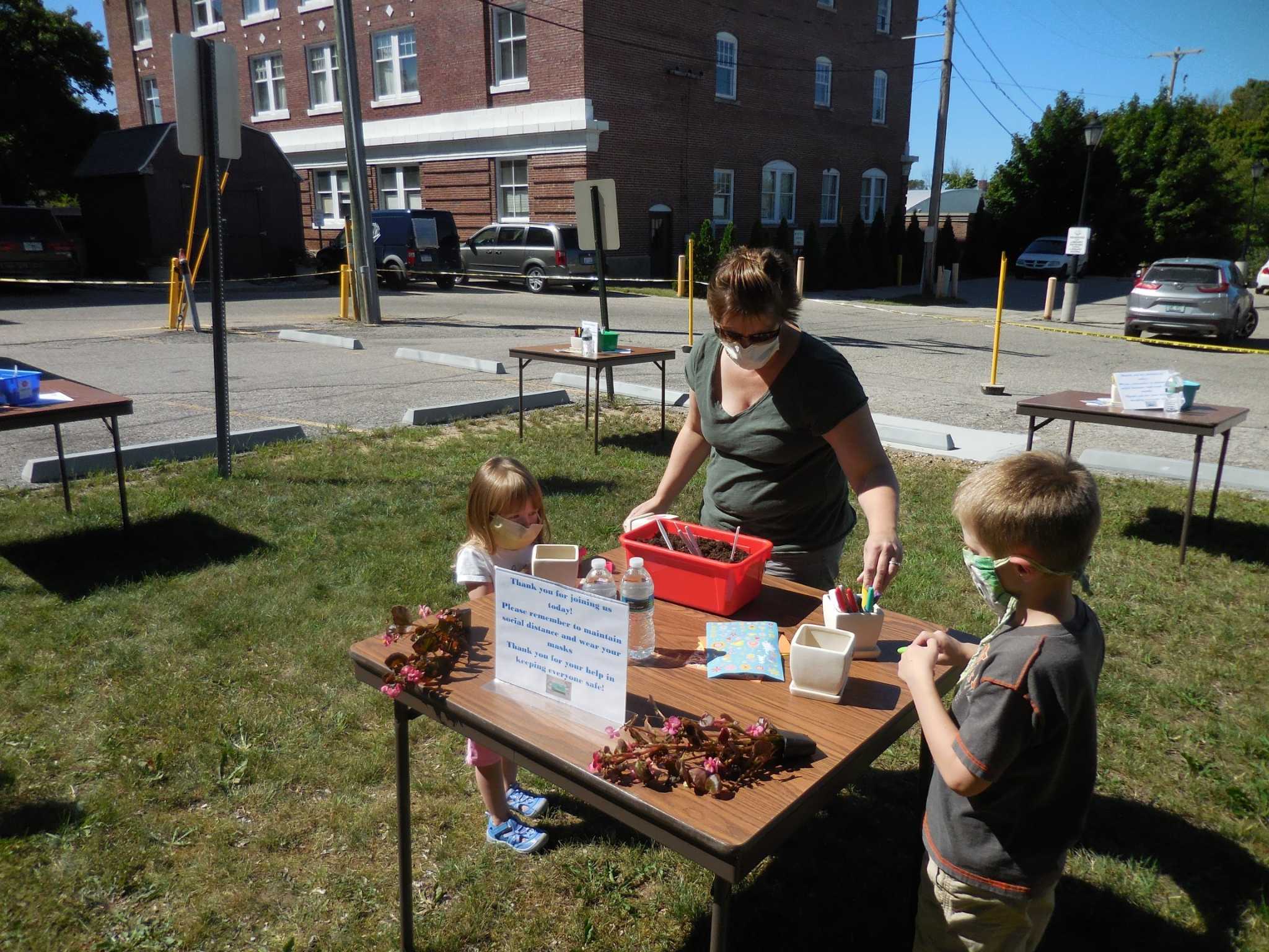 Garden club, library teach youngsters about planting, pollinators