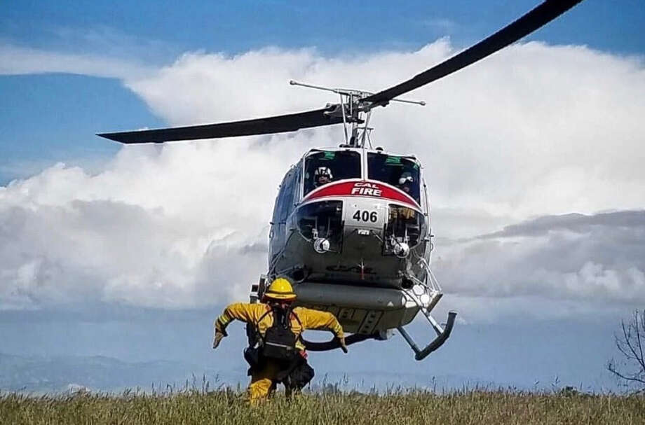 This firefighter has worked 11 days straight. With no water source ...