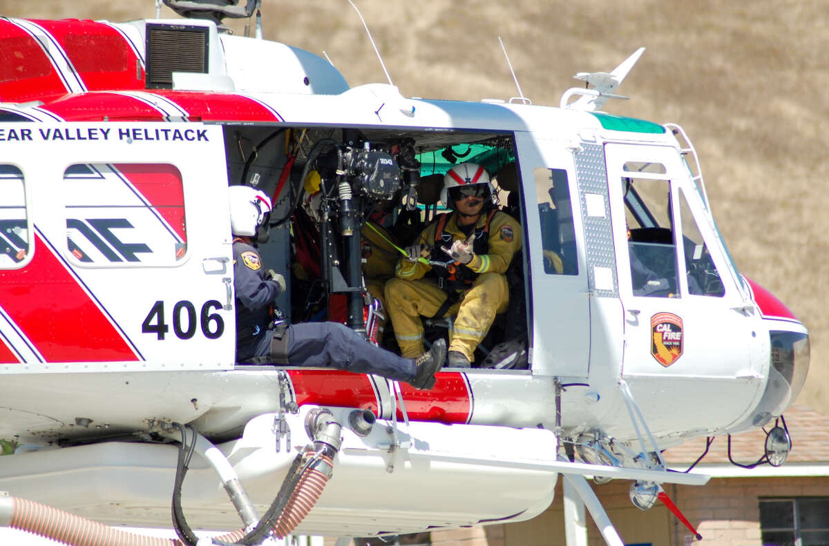 This firefighter has worked 11 days straight. With no water source ...