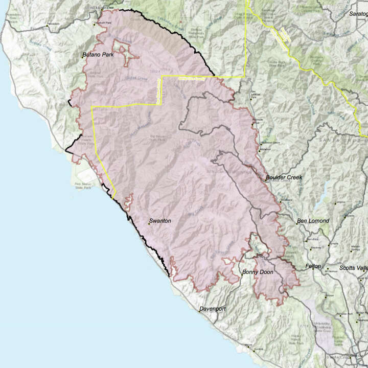 CZU Complex grows to 81,479 acres with 24% containment
