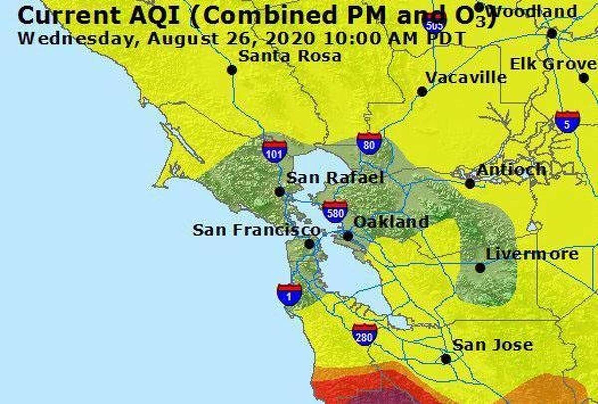 Bay Area breathing easier as breezes help clear wildfire smoke — ‘at ...