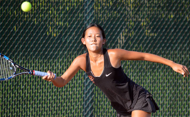 TENNIS: Tigers win big in opener