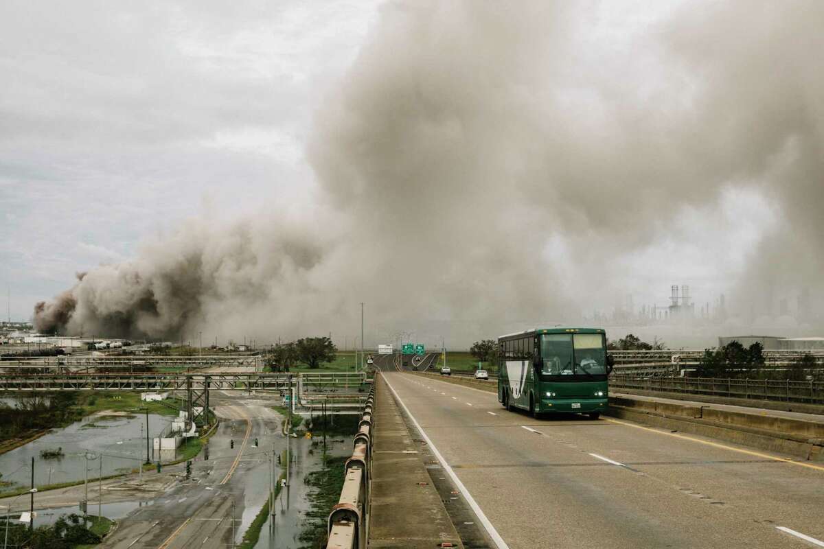 Chlorine leak at chemical facility started fire near Lake Charles ...