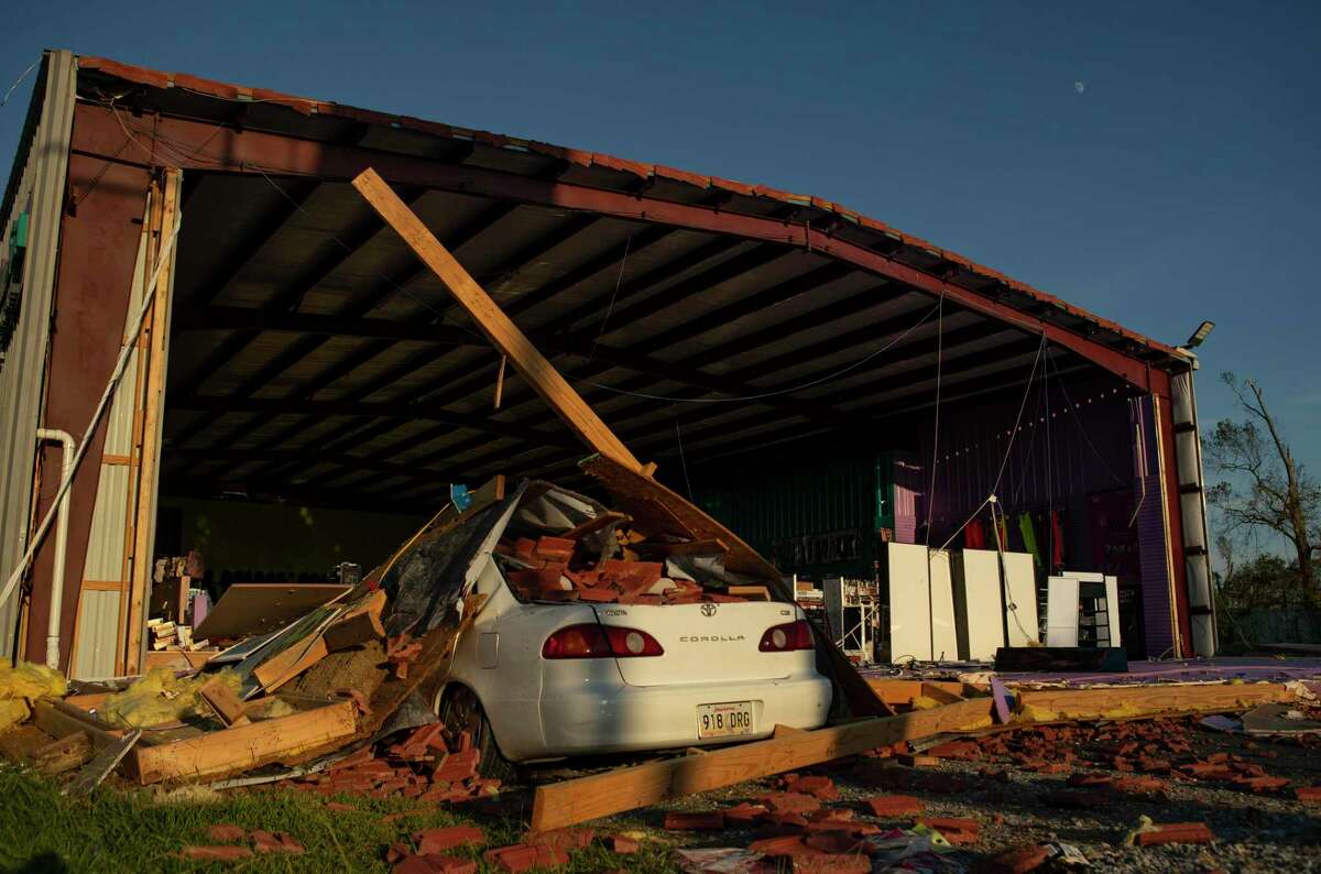 Scars of Hurricane Laura evident as Louisiana residents assess storm damage