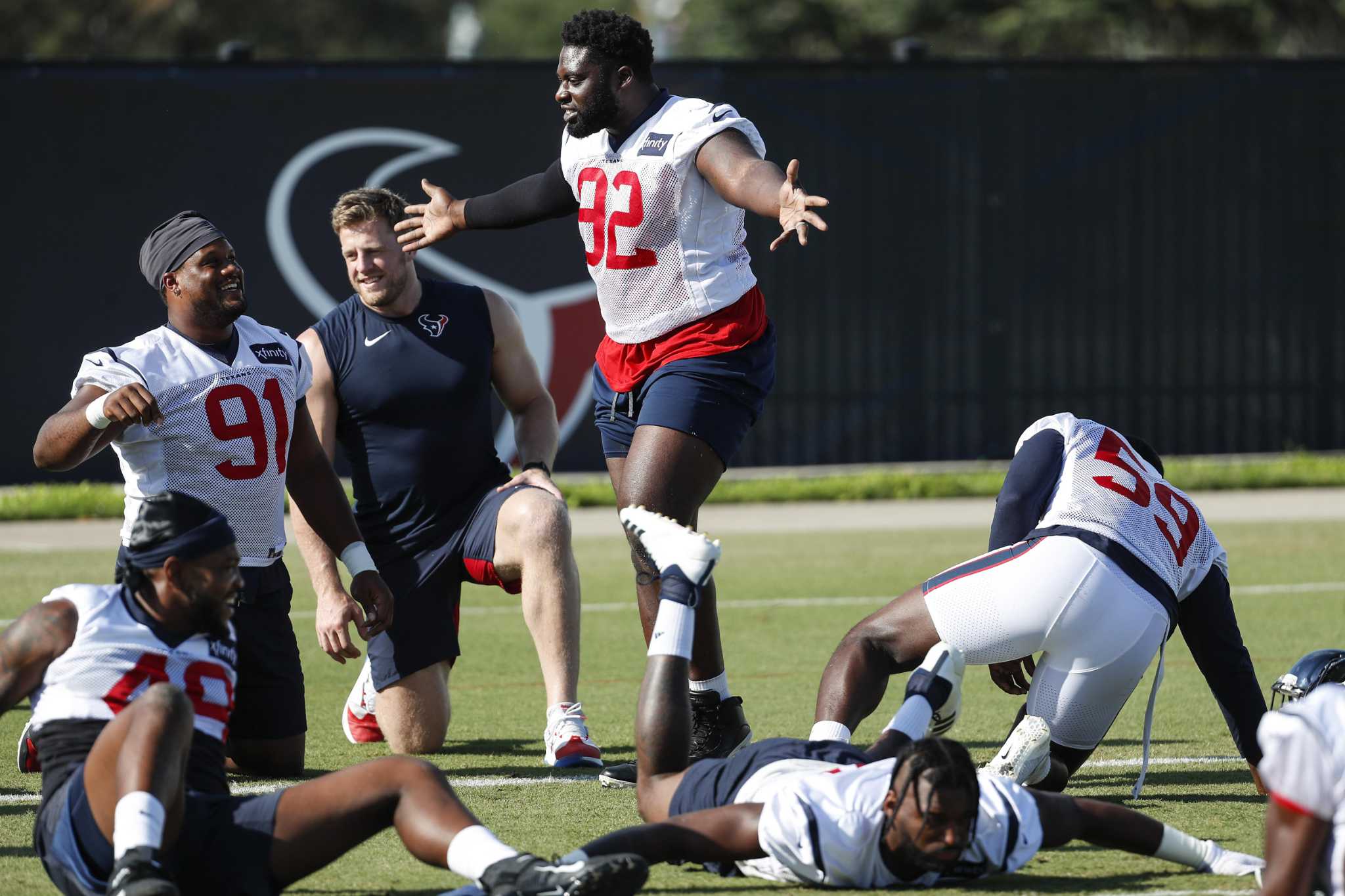 Brandon Dunn ready to be Texans man in the middle - HoustonChronicle.com