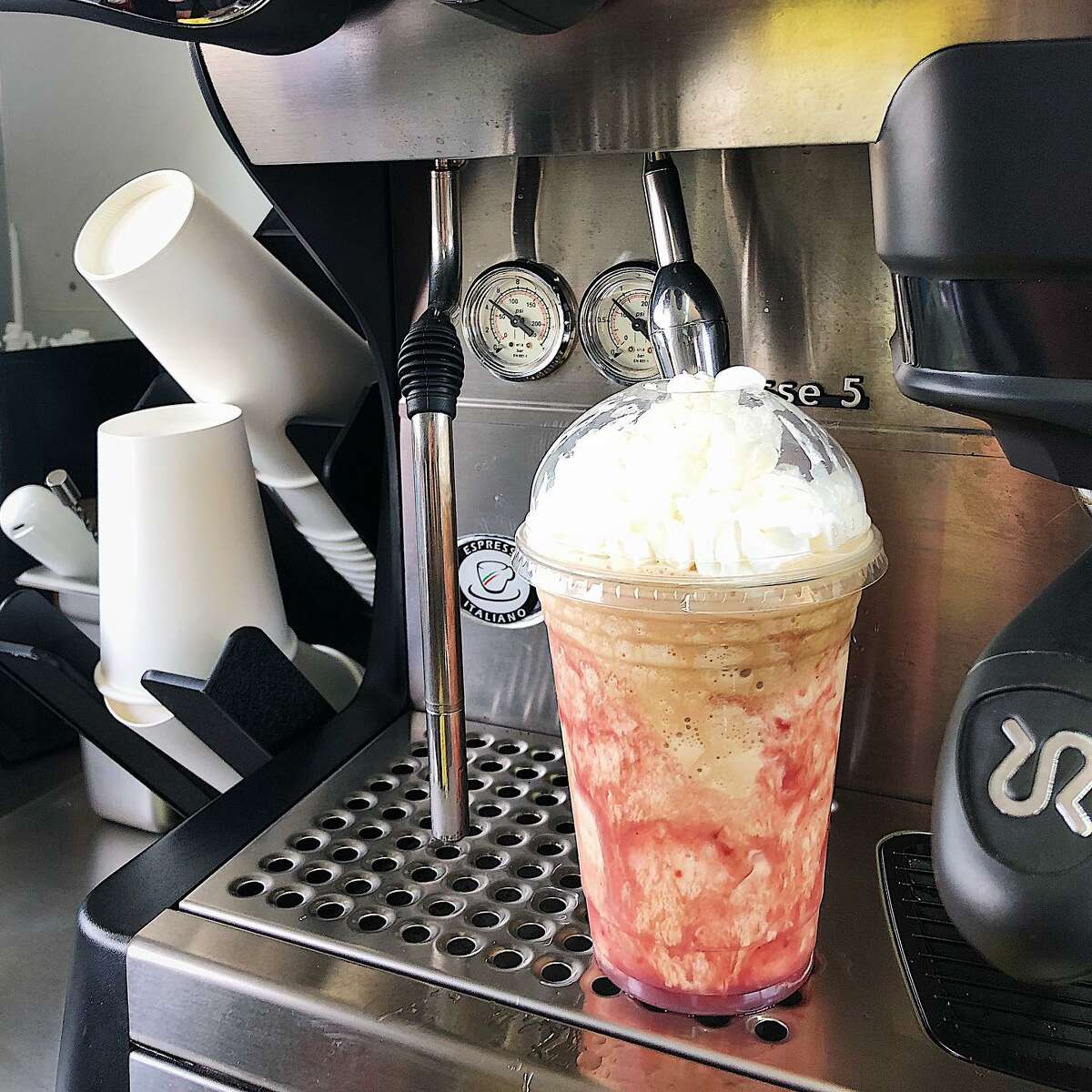 New drive-thru coffee truck with creative drinks opens on Northwest Side