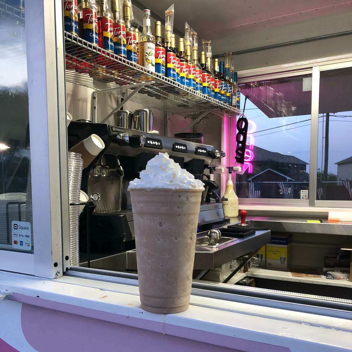 New drive-thru coffee truck with creative drinks opens on Northwest Side