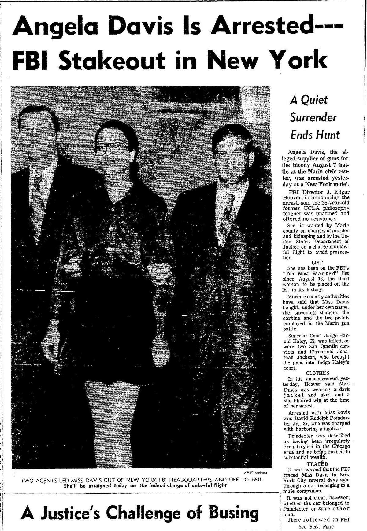 Angela Davis’ early California days — before and after her infamous trial