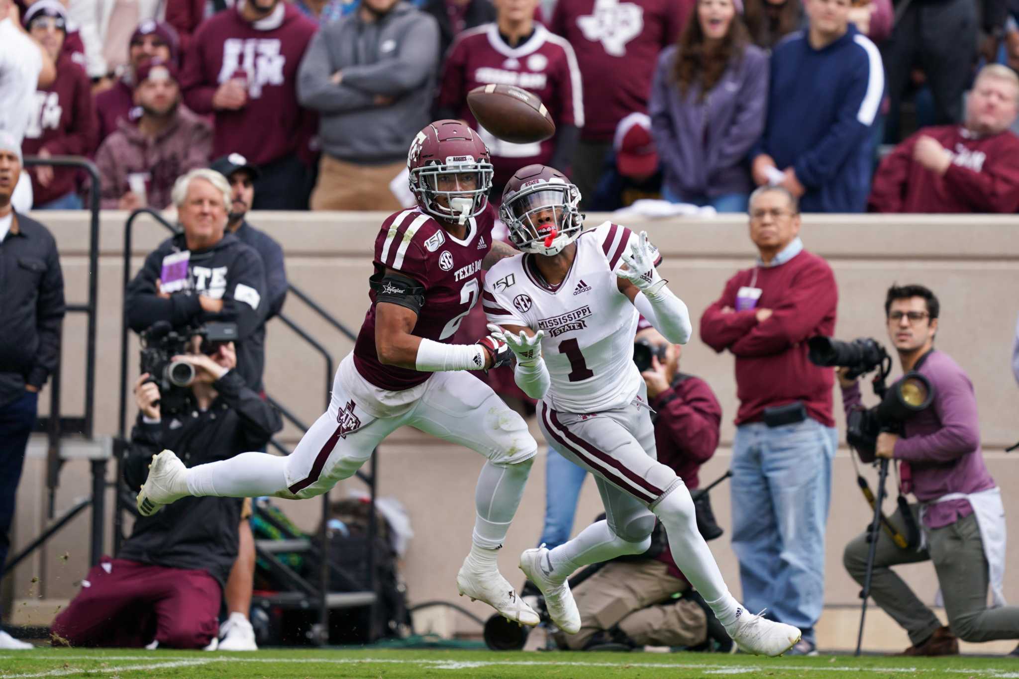 On the Aggies: Hits aplenty in the secondary (but not the good kind)