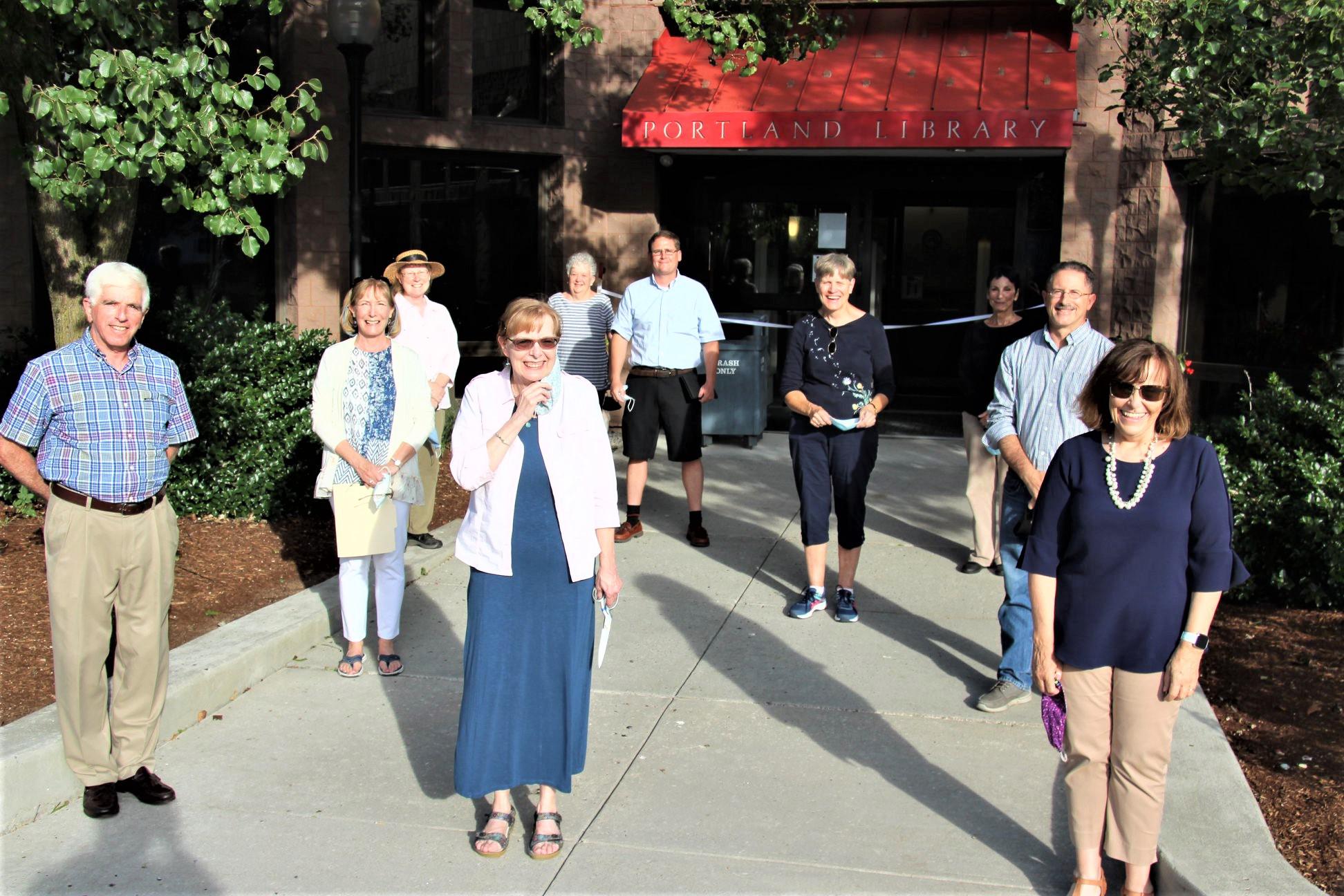 Portland Library reopens as redesign incorporates COVID measures