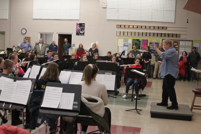 What band will look like for MAPS students