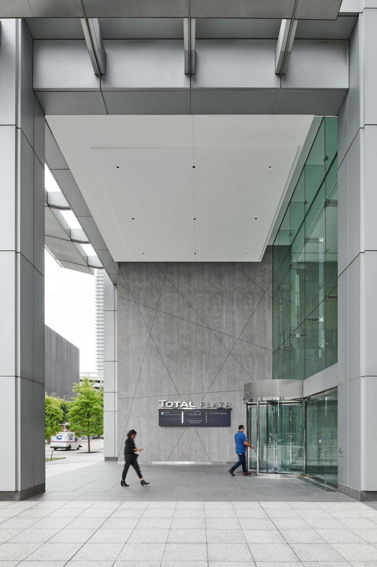 Downtown Houston's Total Plaza office tower unveils renovations