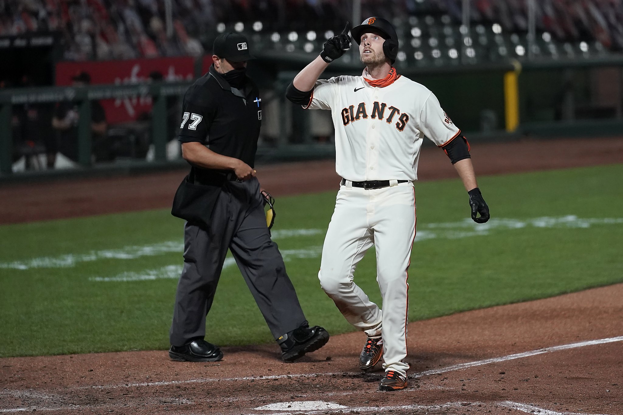 Giants’ Austin Slater returns, hits leadoff against Diamondbacks ...