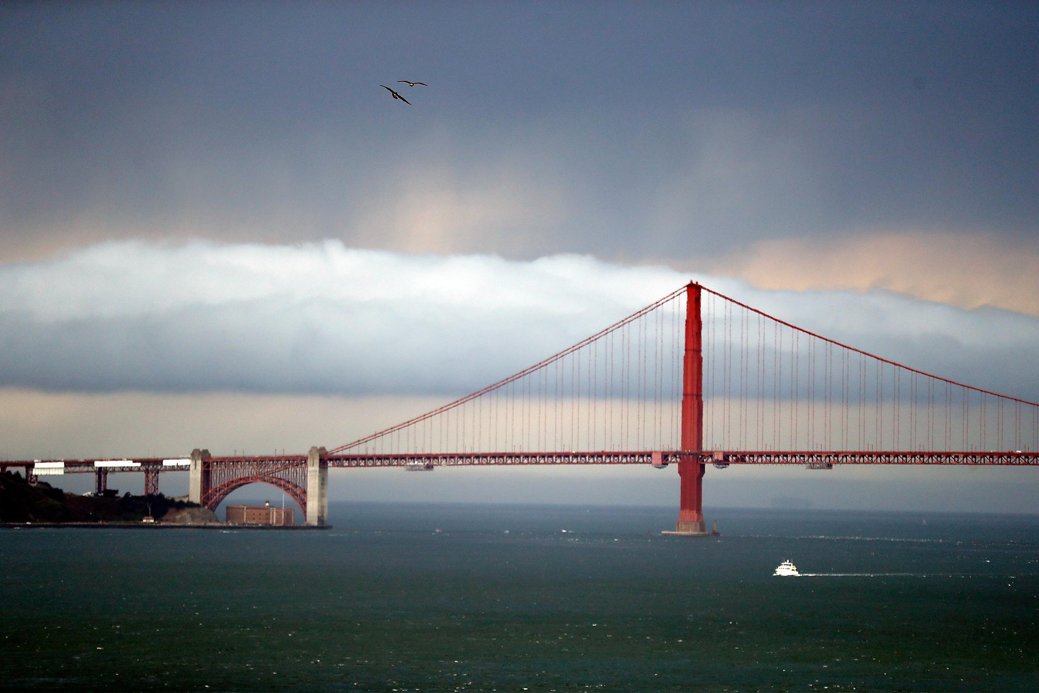 Protest march ties up traffic on Golden Gate Bridge