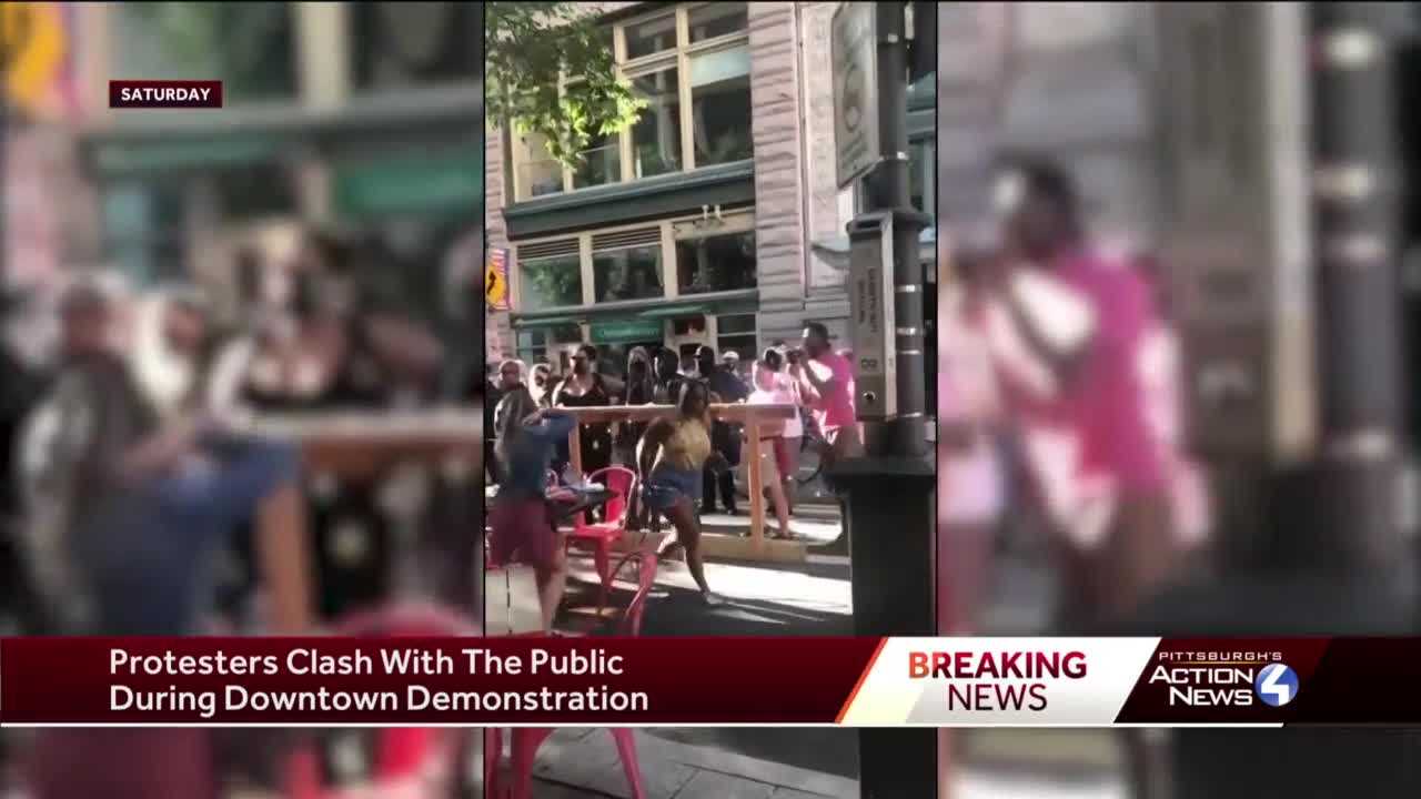 Investigation launched after videos surface of protesters clashing with ...