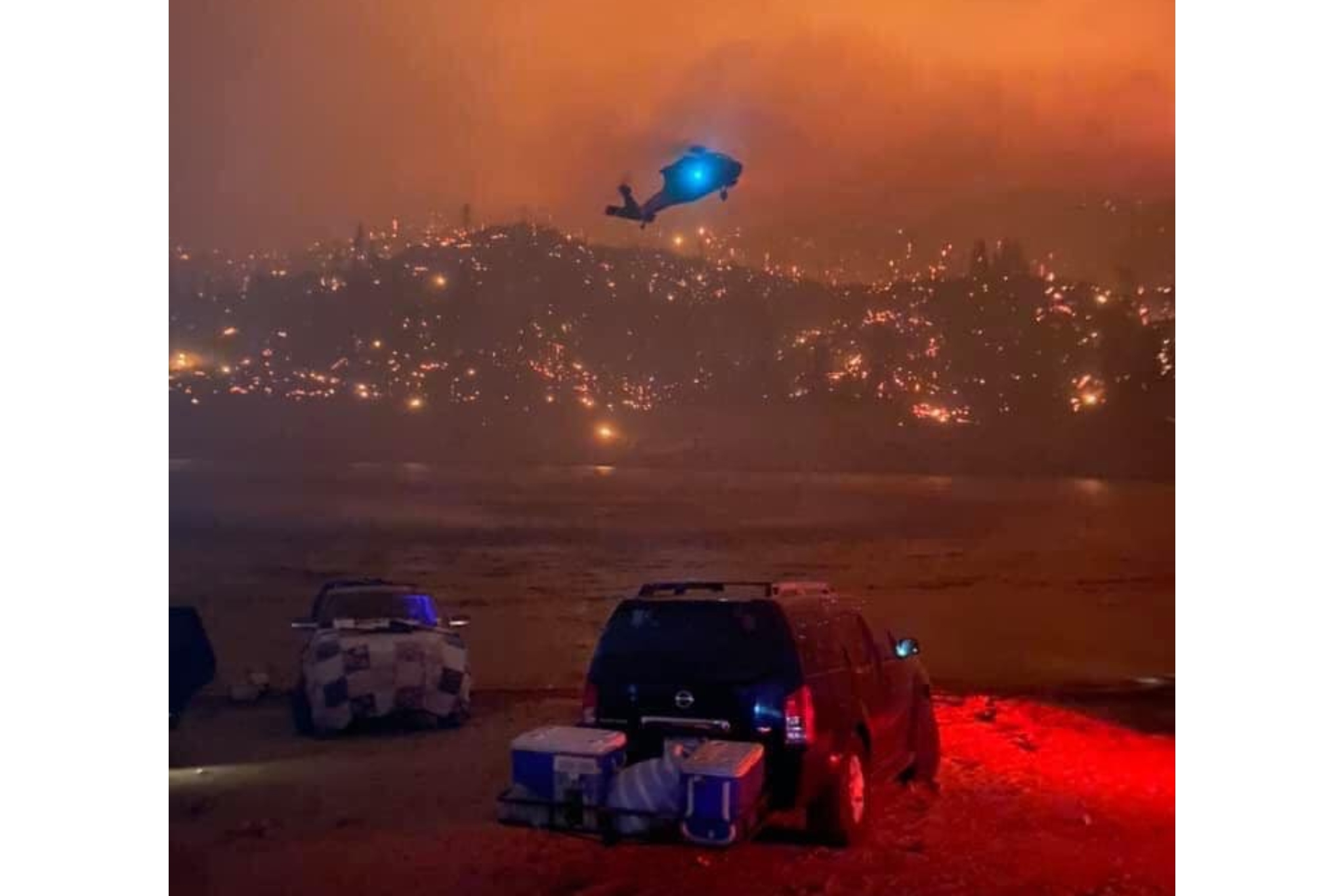 'We are completely trapped': Videos show how Creek Fire suddenly ...
