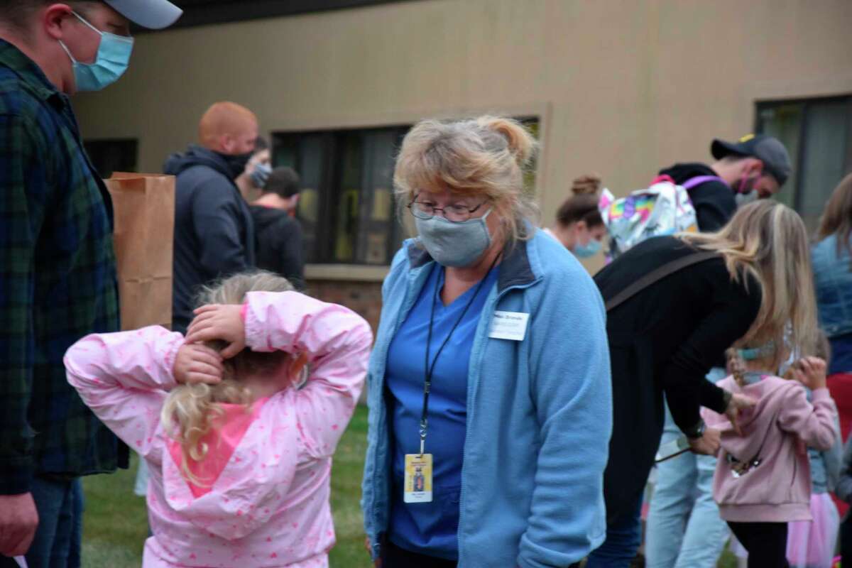Students start classes in person for first time in 6 months in Manistee ...