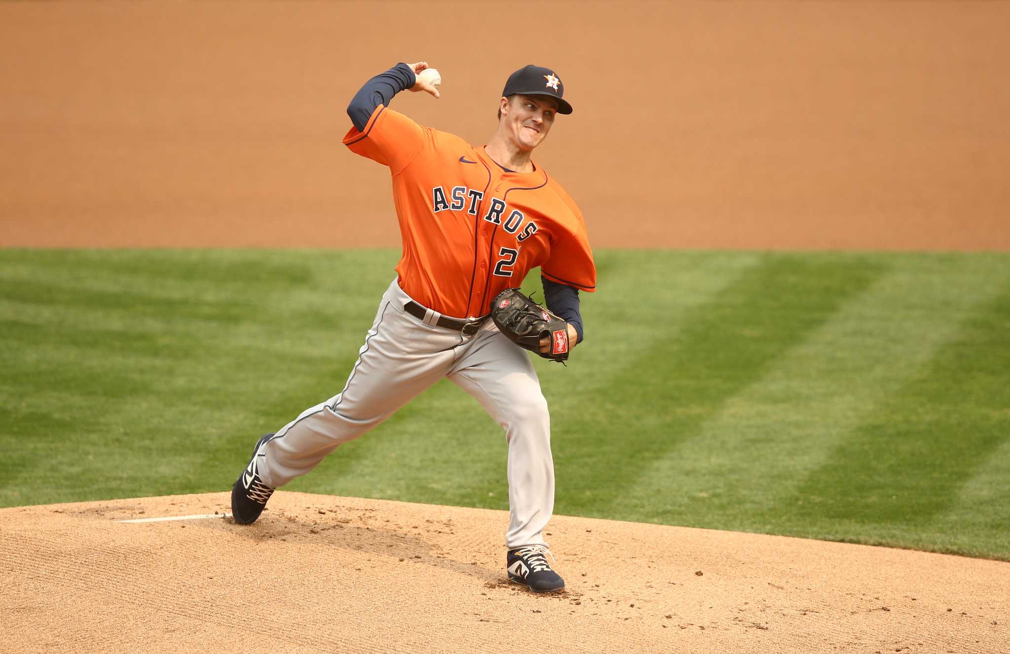 Astros' skid hits six after loss to A's in doubleheader opener