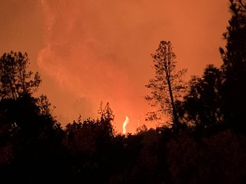 North Complex Fire kicks back up, threatening Paradise