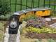 Midlander creates model railroad on front lawn