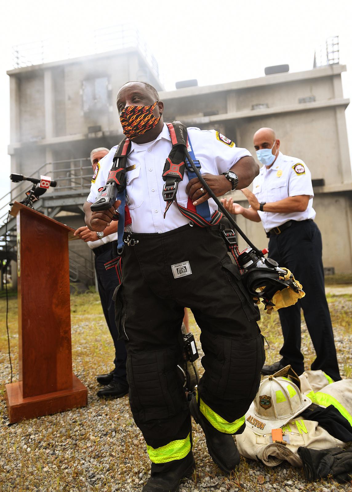 City to receive nearly $1M grant for firefighter breathing gear