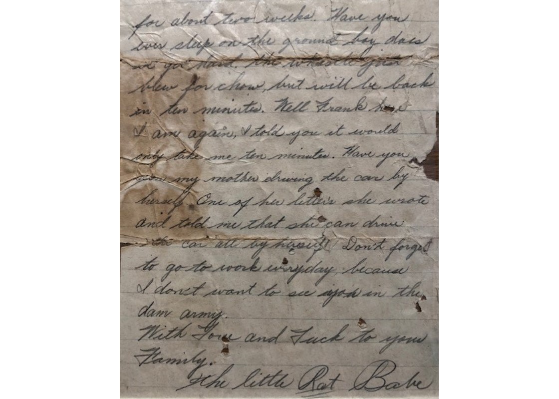 Mysterious WWII letter found in East Bay wall, sleuths try to find ...