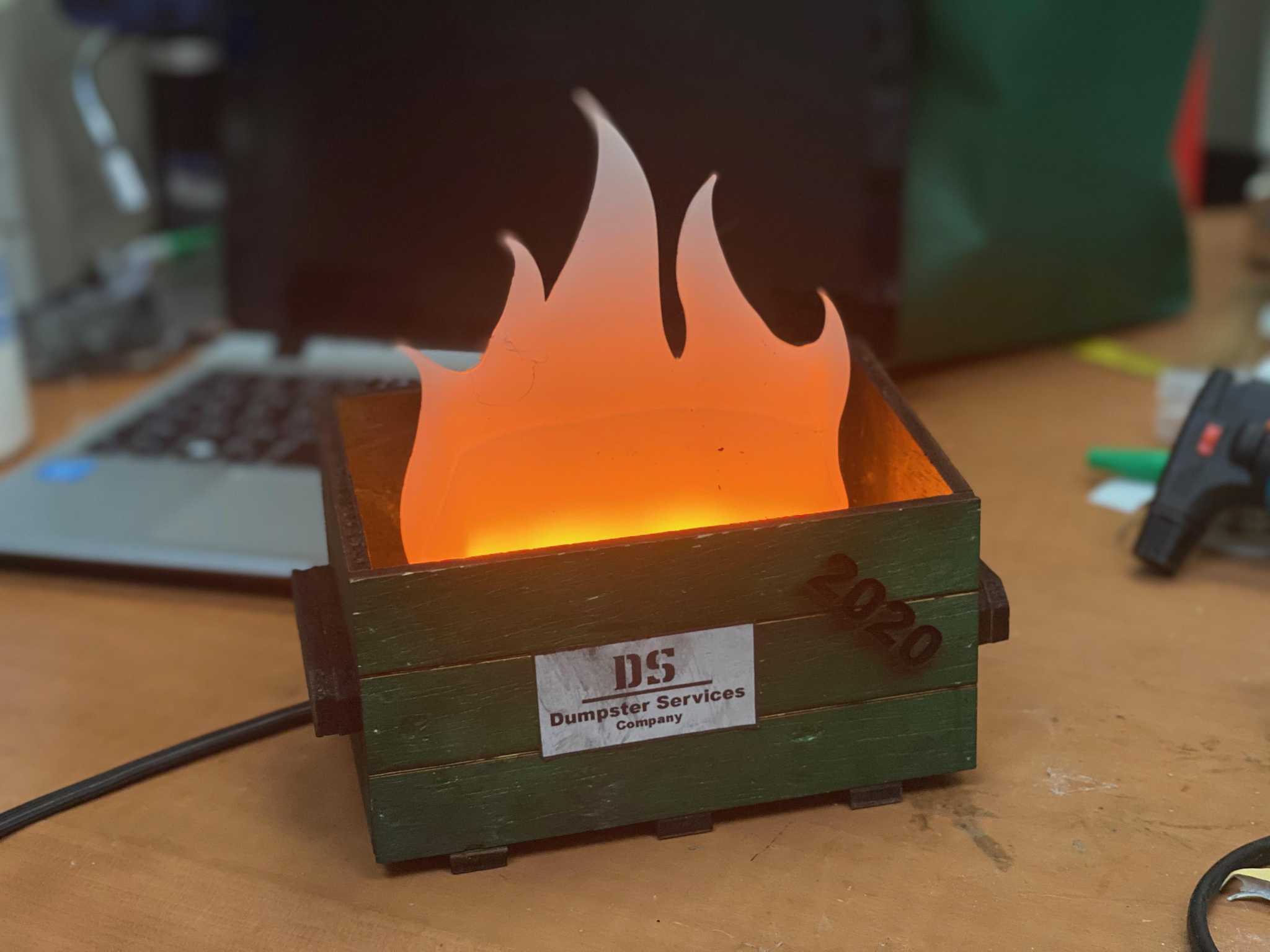 San Antonio artists make light of 2020 with miniature dumpster fires ...