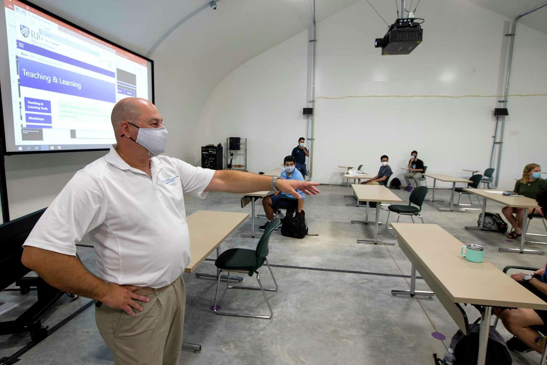 An inside look at Rice’s outdoor classrooms for in-person classes