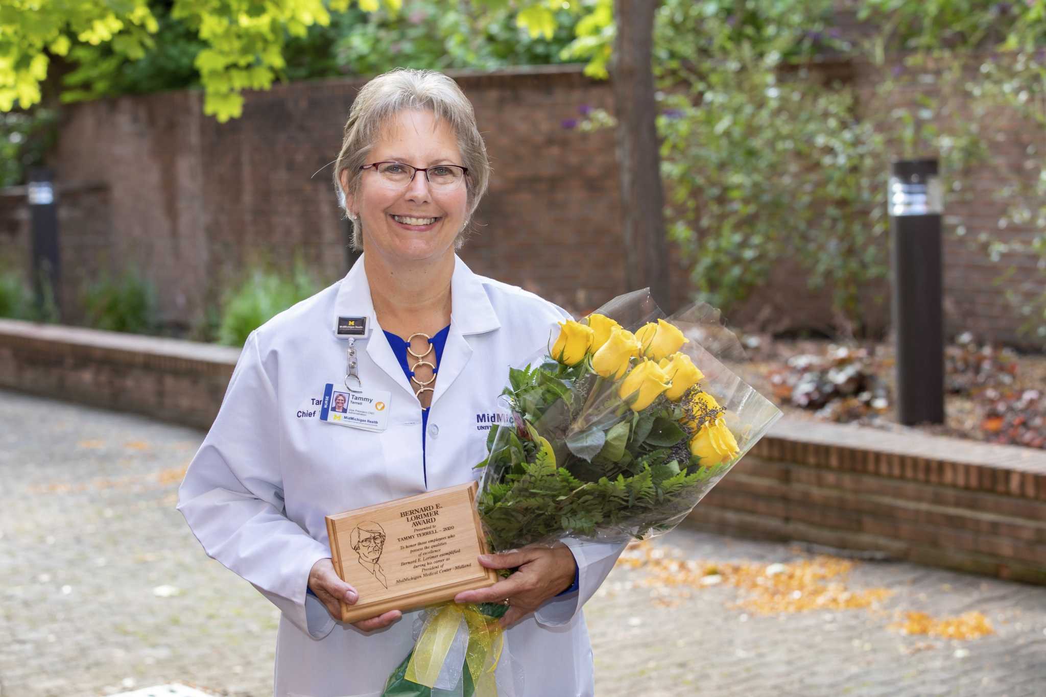 Accomplished nurse receives Bernard E. Lorimer Award