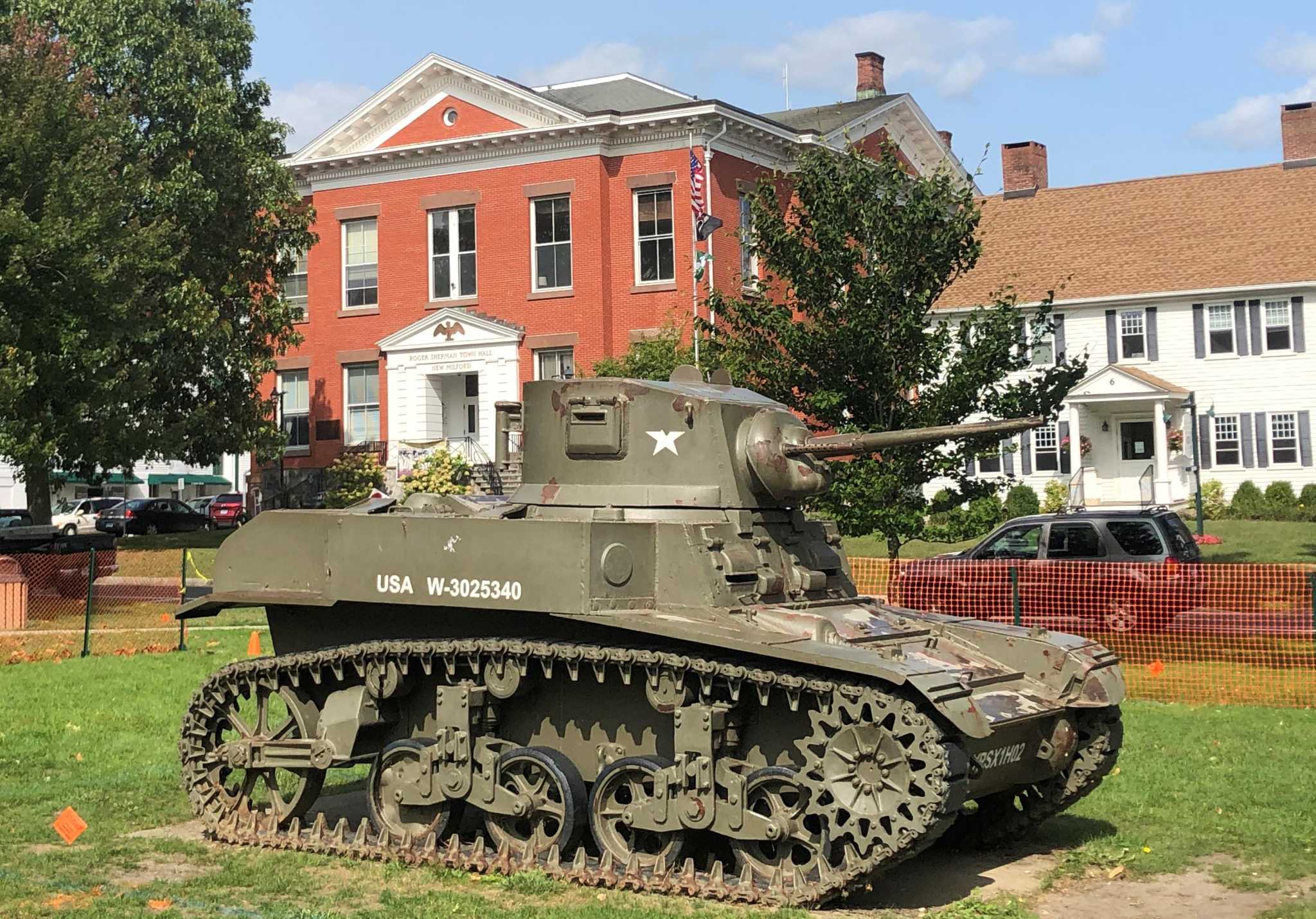 Community to restore historic Army tank on Green in New Milford