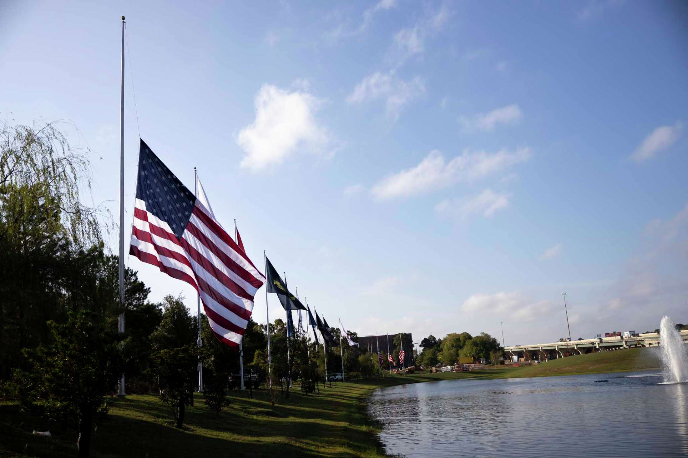 Conroe pays tribute to Mayor Toby Powell as flags lowered