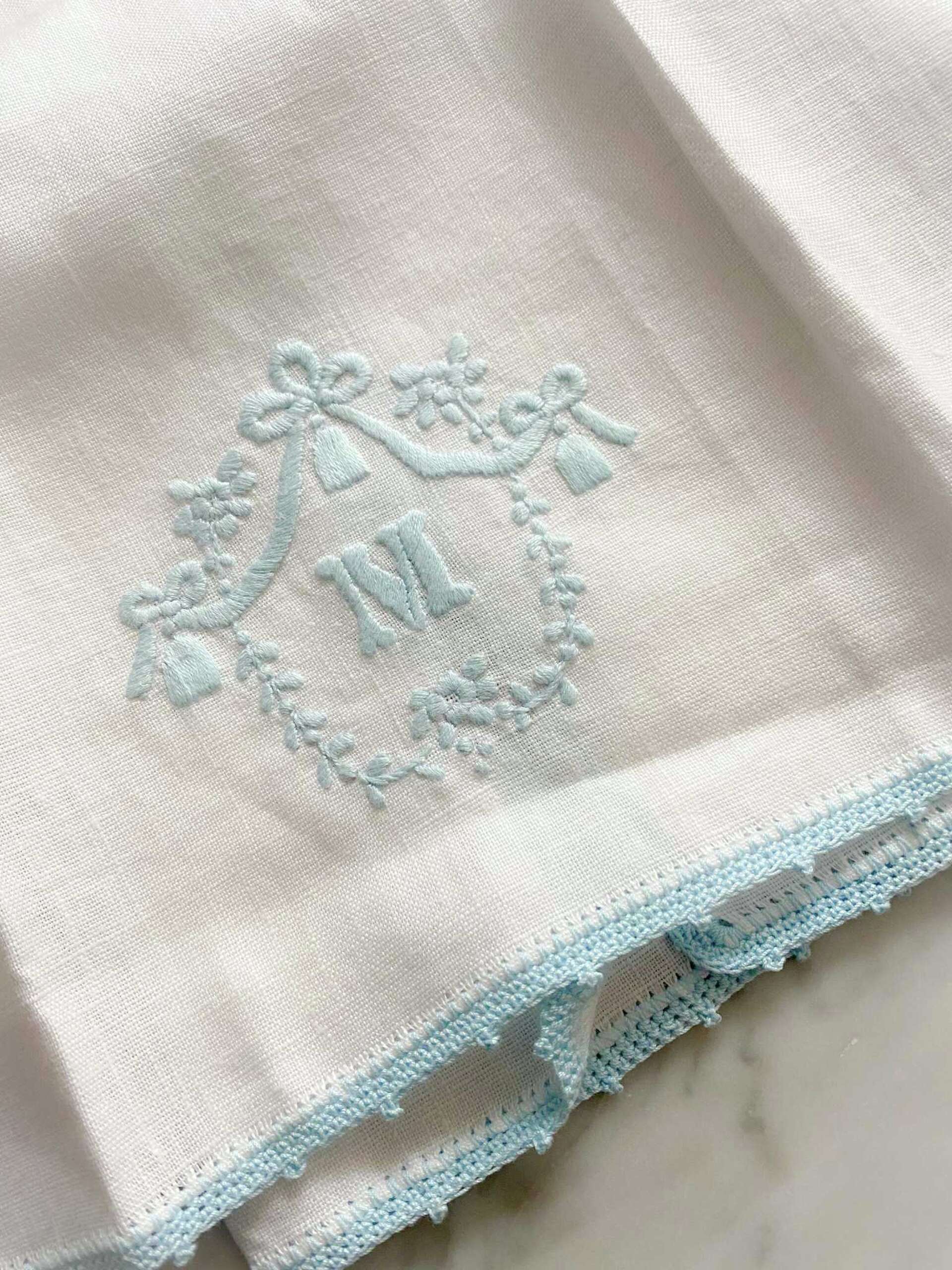 Monograms add style to home goods