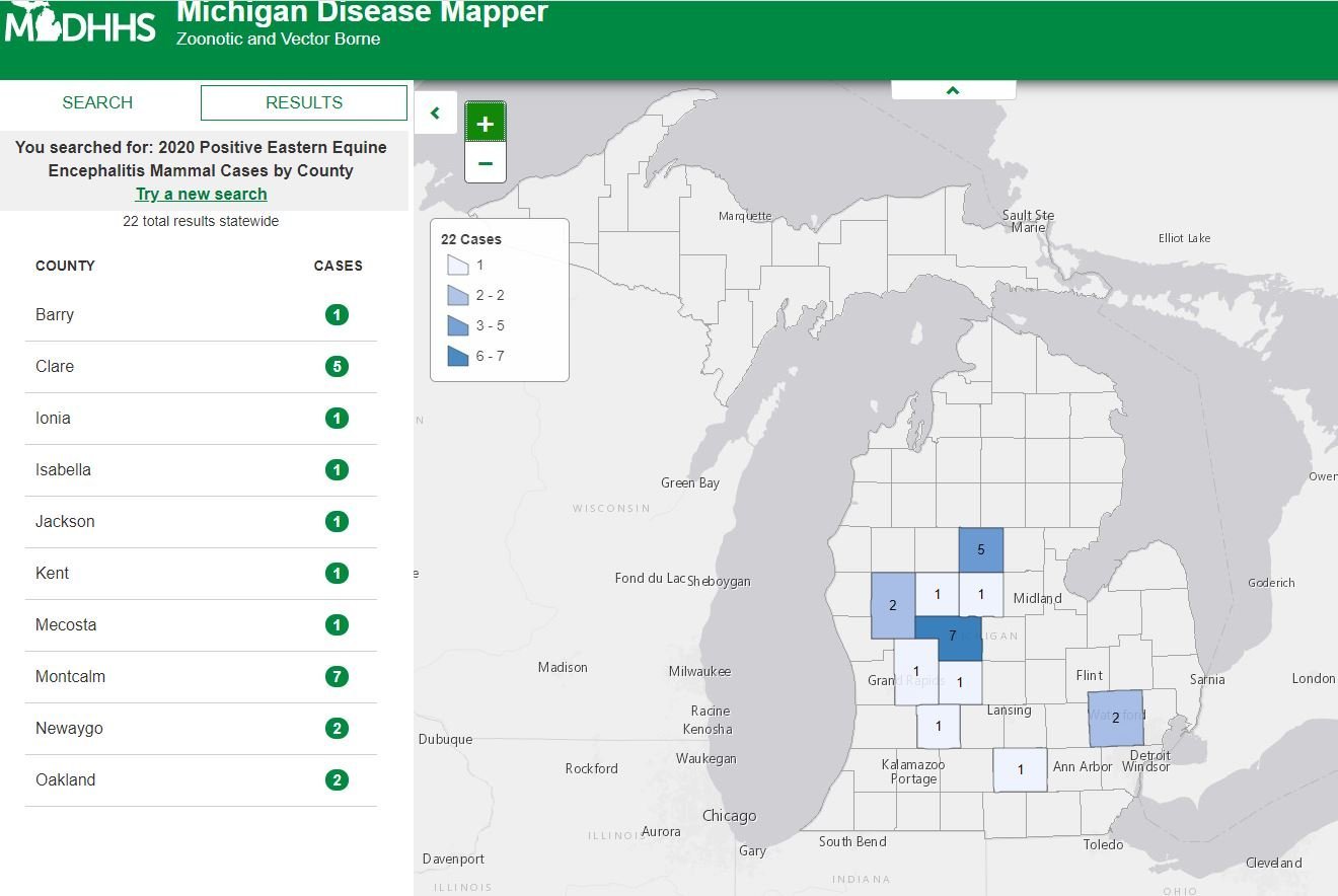 Michigan plans to combat EEE, overrides public comment option