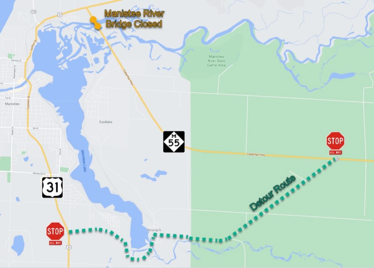 Deteriorating Manistee bridge set for $10 million replacement