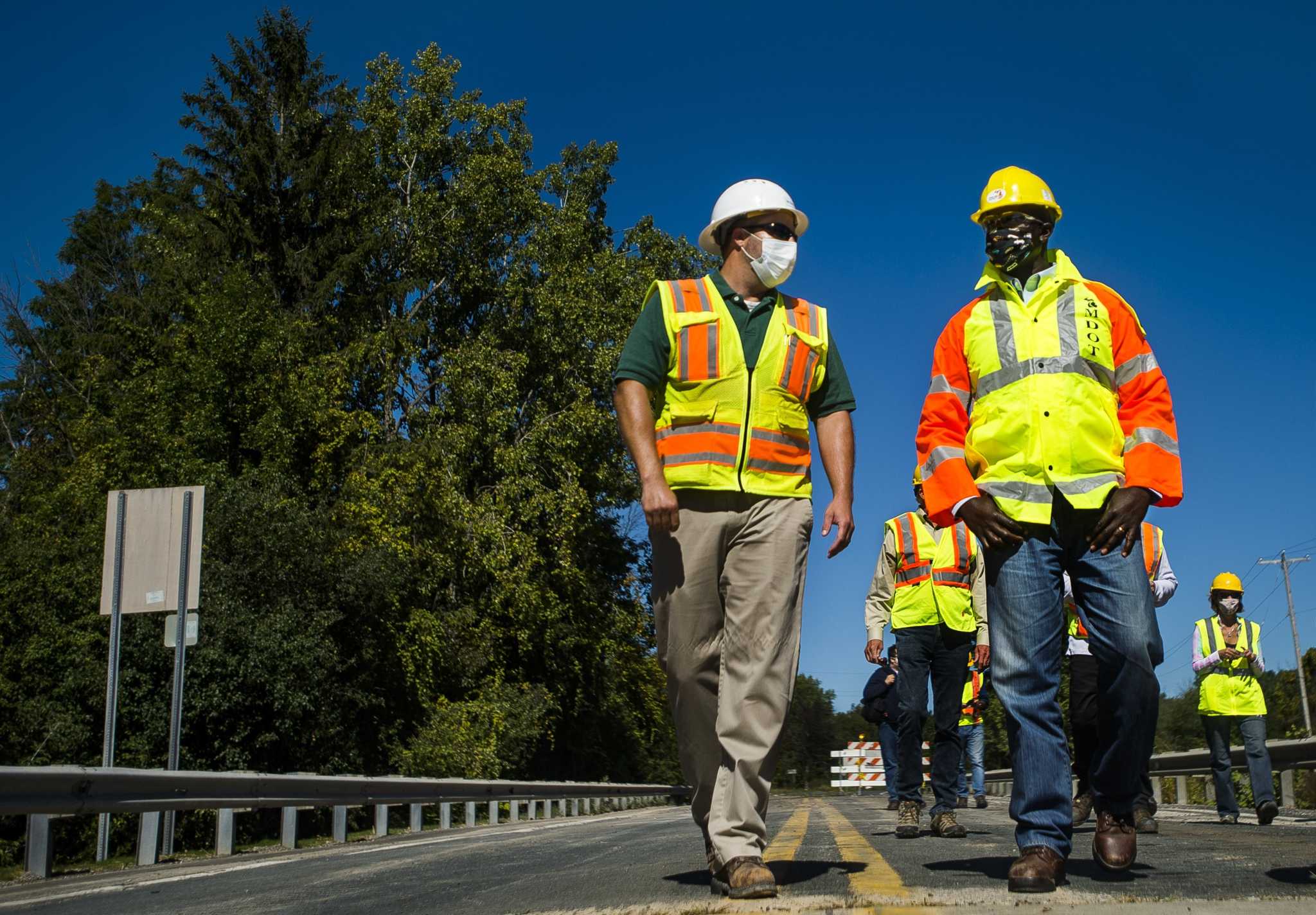 MDOT conducts road work on M-30