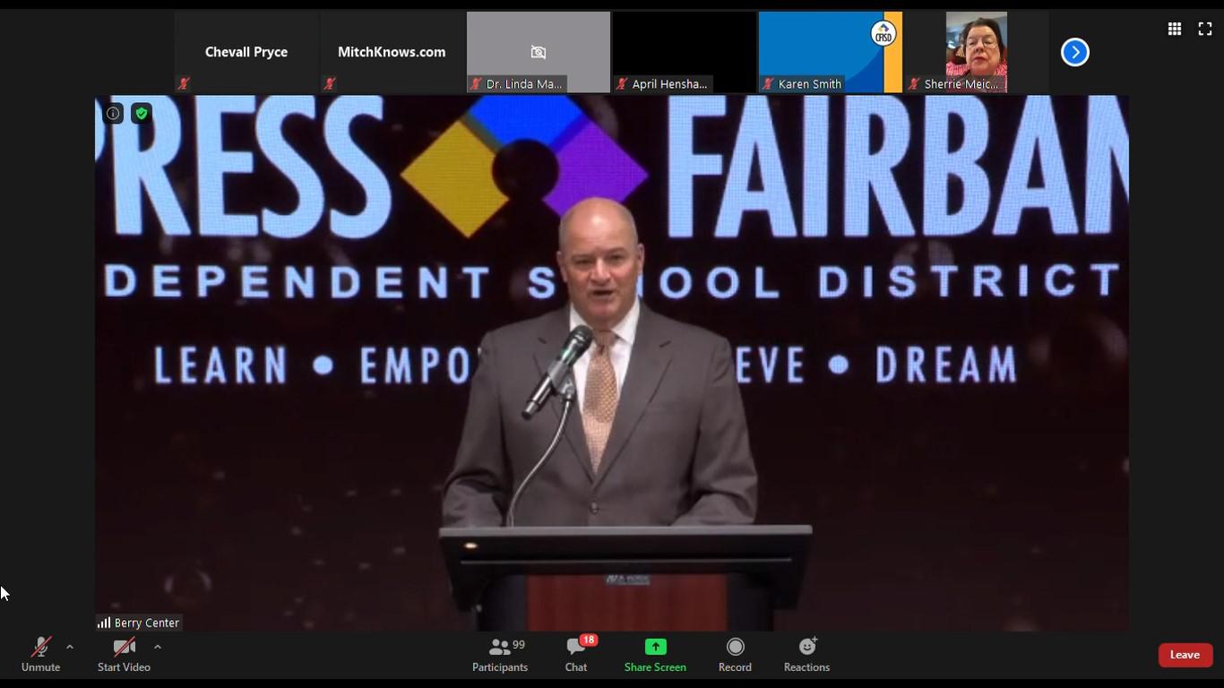 Cy-Fair ISD officials recap COVID-19 precautions, state of the district